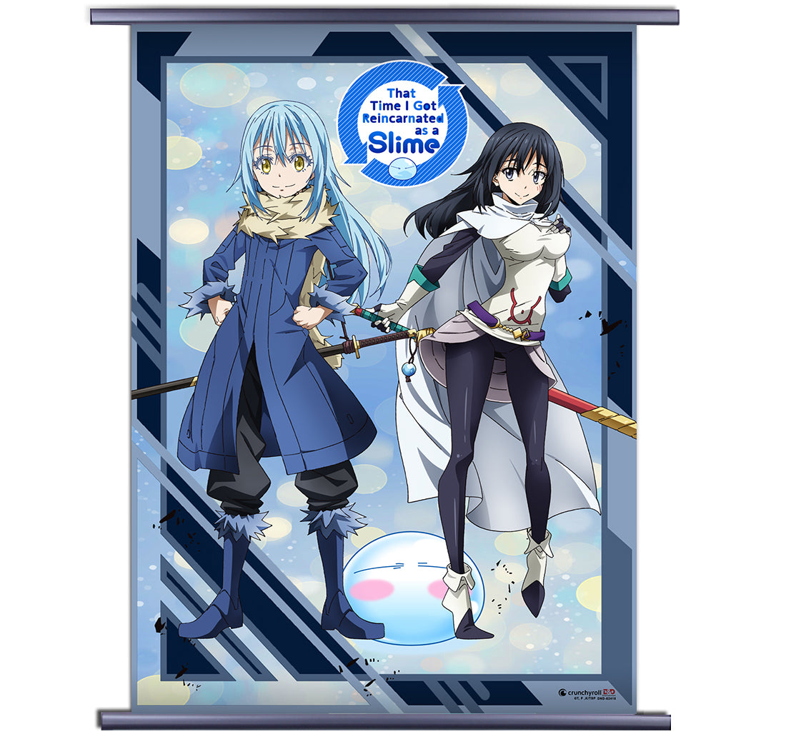 That Time I Got Reincarnated as a Slime Rimuru and Shizu Wall Scroll ...